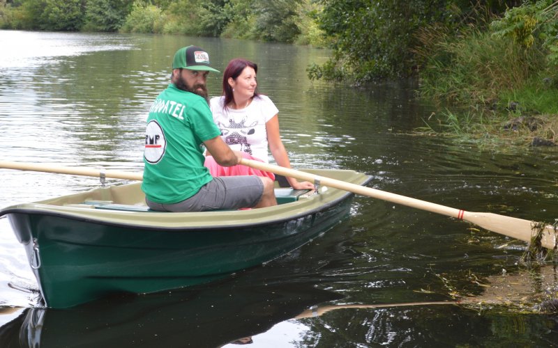 Titanic a Agara již brázdí hladinu řeky Ohře | OHŘE MEDIA